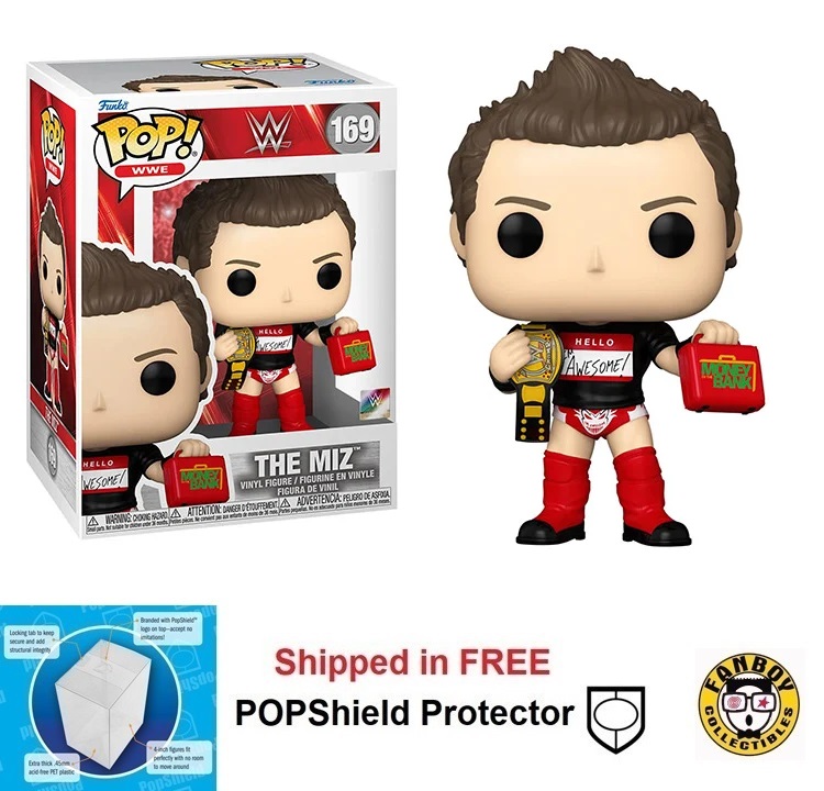 Funko POP WWE The Miz #169 | Fanboy Collectibles