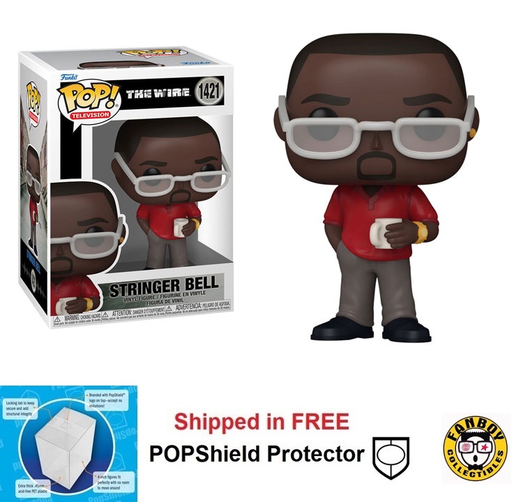 Funko POP The Wire Stringer Bell #1421 | Fanboy Collectibles