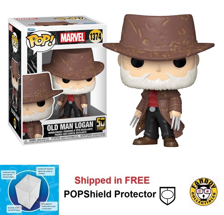 Funko POP Marvel Wolverine 50th Anniversary Old Man Logan #1374 ...